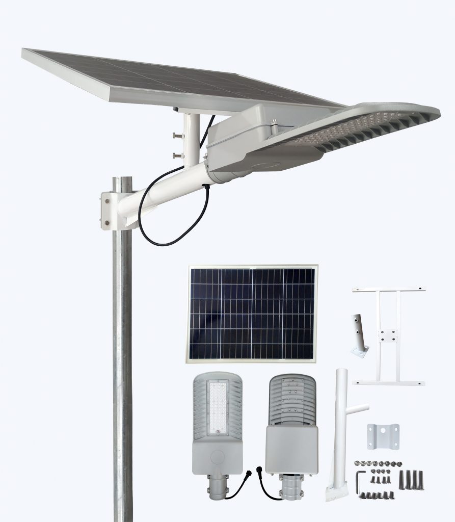 Solar Street Light 30 Watt Nightjars Series with MPPT Controller ...